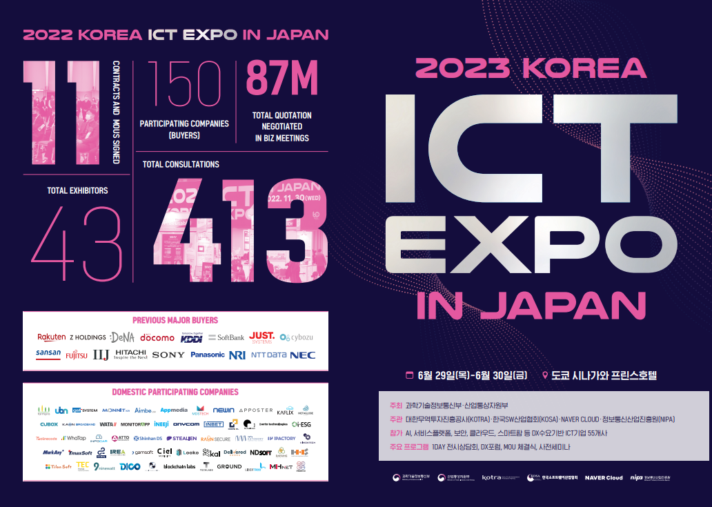 제주혁신센터, 스타트업 일본 진출 지원 나선다...‘ICT EXPO in Japan’ 참가 - 와우테일